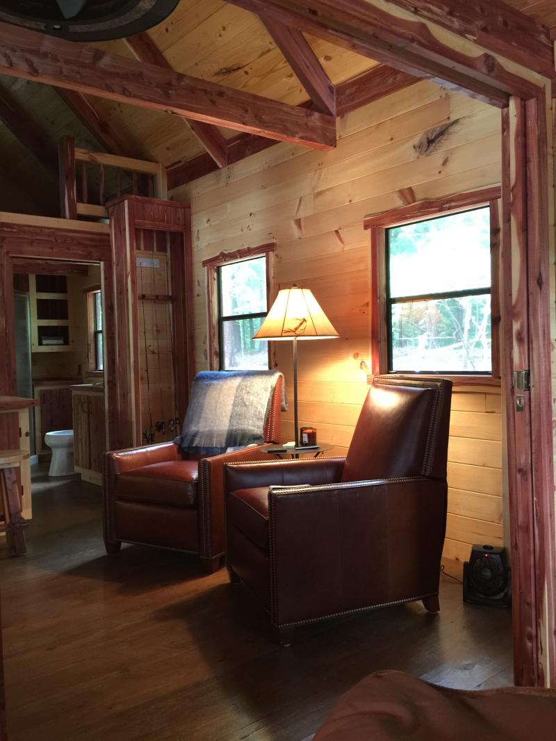Trophy Amish Cabins, LLC - 12' X 32' XTREME Lodge Cedar Deluxe612 s/f ...